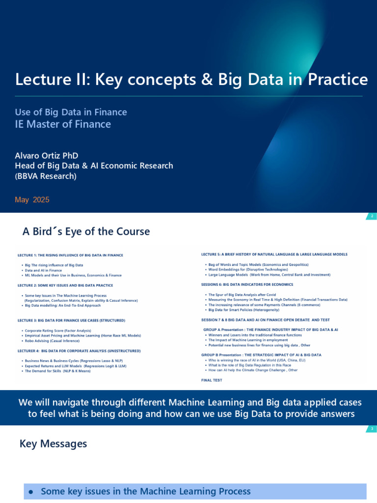 Lecture II_Big Data in Practice_May 14th 2025 _Updated | PDF ...