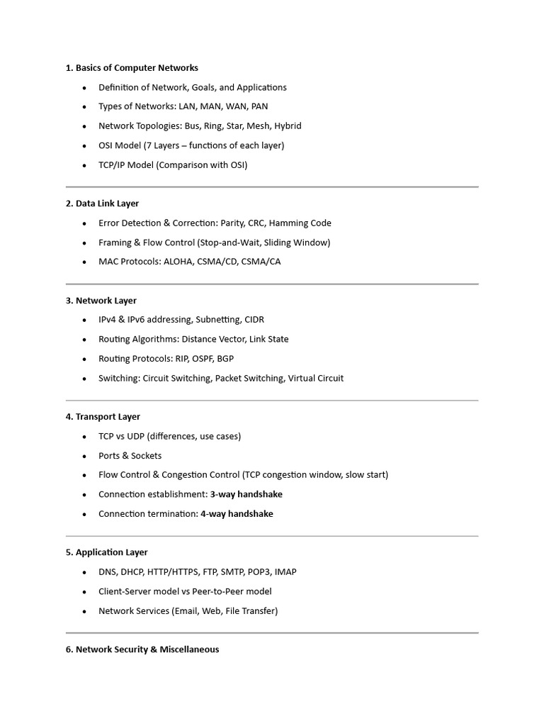Computer Network | PDF