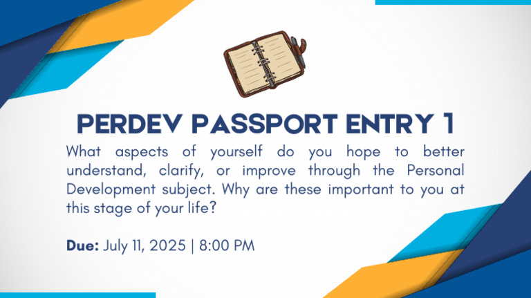 PerDev Passport Entry 1 | PDF