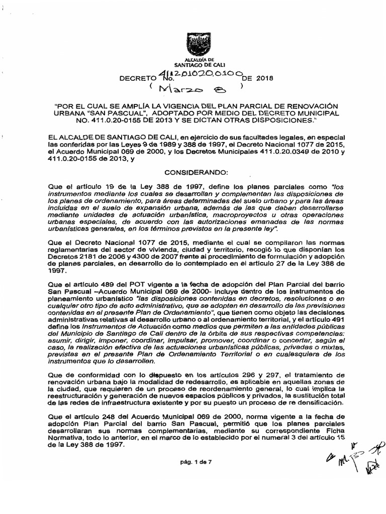 Decreto Pp San Pascual | PDF