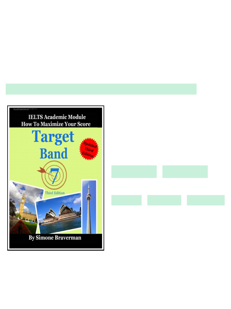 Target Band 7 IELTS Academic Module How to Maximize Your Score (Third ...