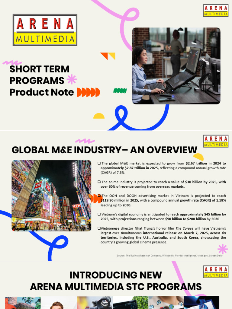 Arena Vn- Stc Product Note | PDF | Web Design | World Wide Web