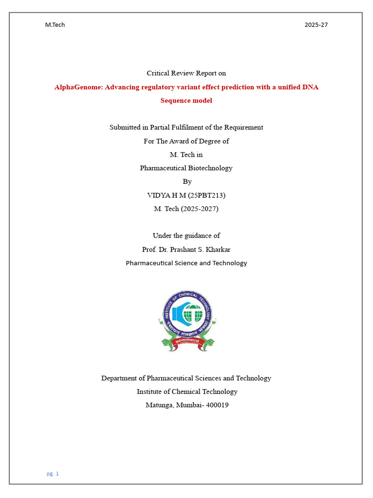AlphaGenome: Variant Effect Prediction Model | PDF | Genomics ...