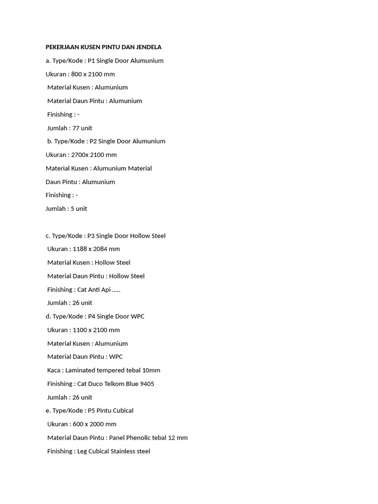 List Pek by Vendor | PDF | Civil Engineering | Building Technology