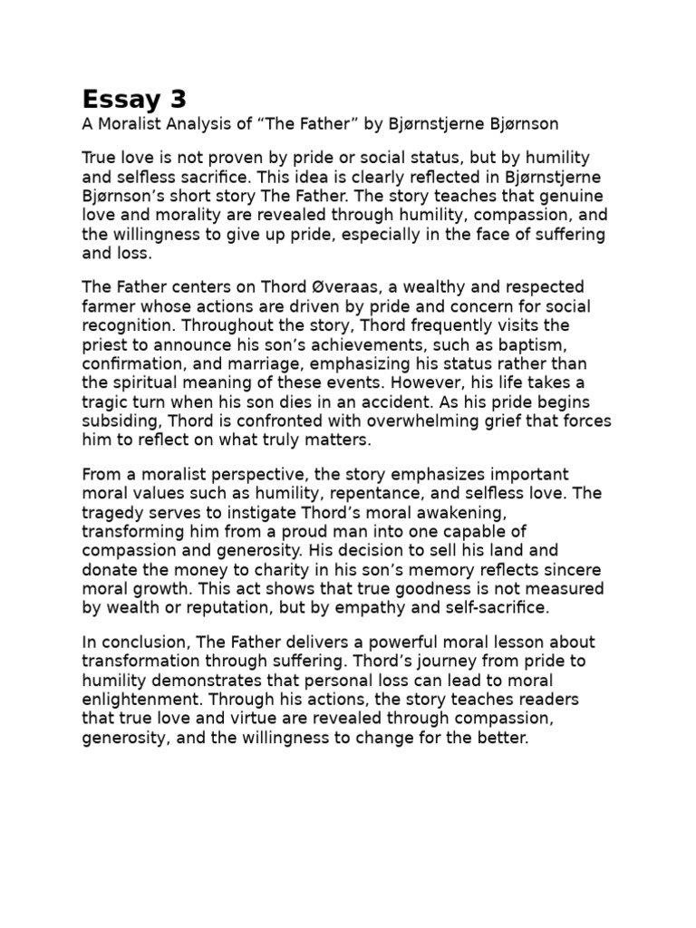 Essay 3 | PDF