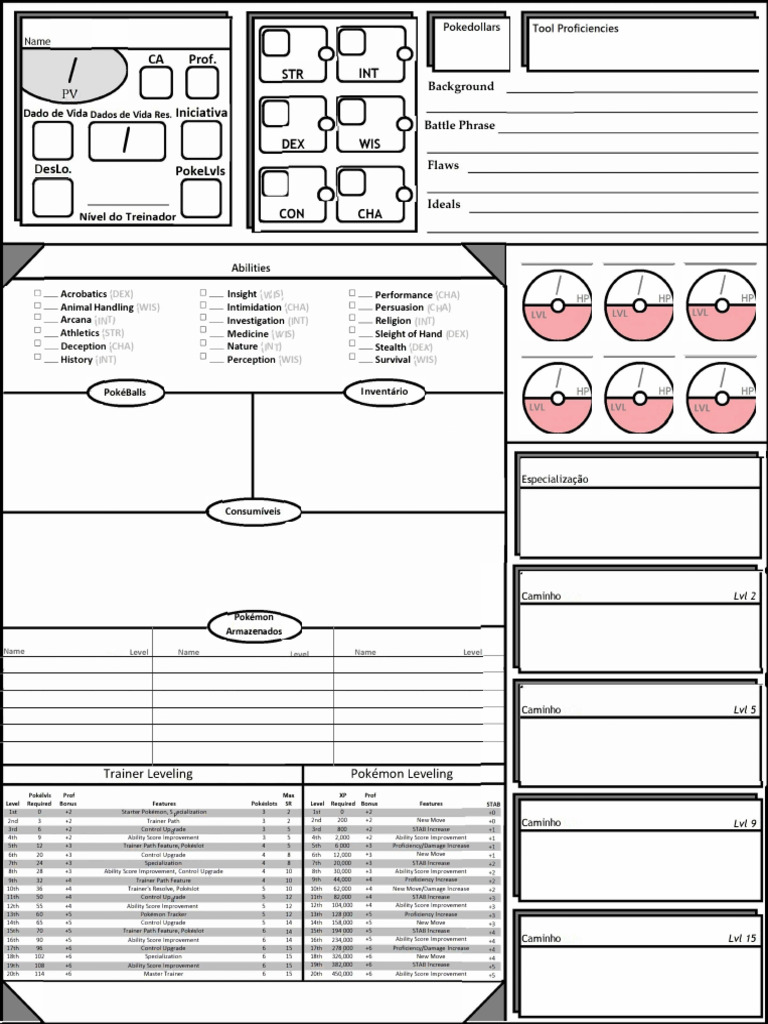 Pokémon Trainer Leveling Guide | PDF | Military Operations