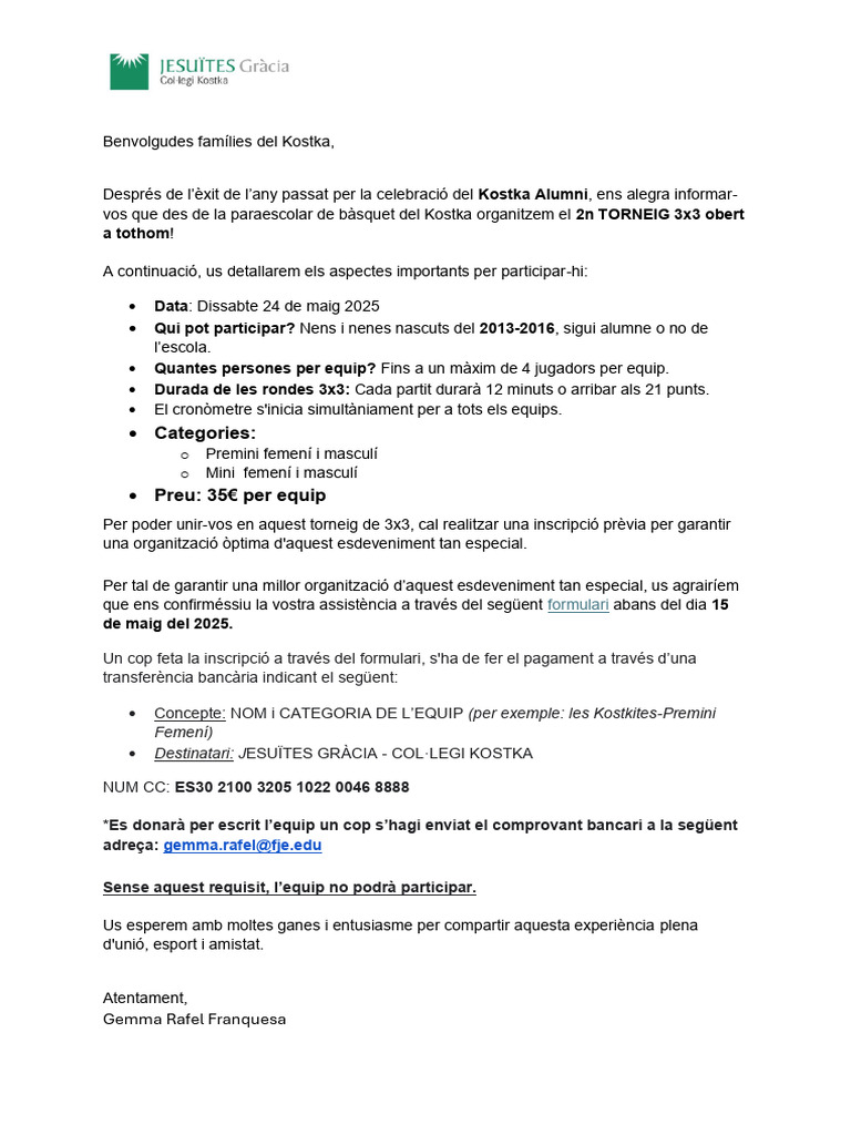 Circular 3x3 2025 | PDF