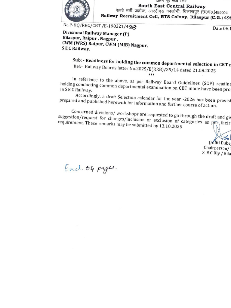 cbt calendar 2026 draft | PDF | Ranks