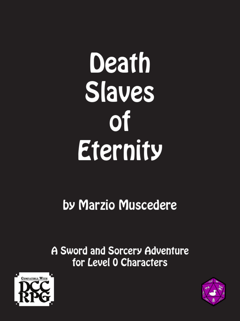 Death Slaves of Eternity (DCC) | PDF