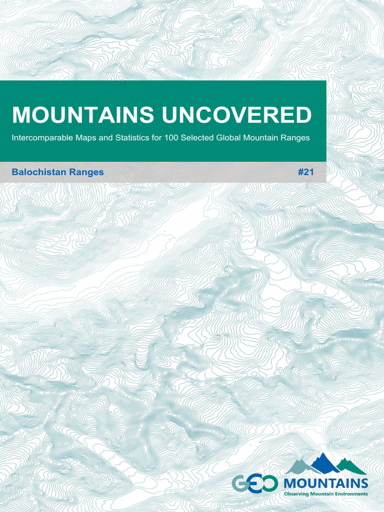 Balochistan Ranges: Maps & Stats Overview | PDF | Climate | Protected Area