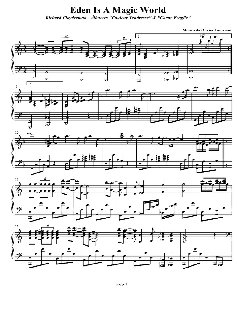 Clayderman - Eden is a Magic World_251223_225327 | PDF