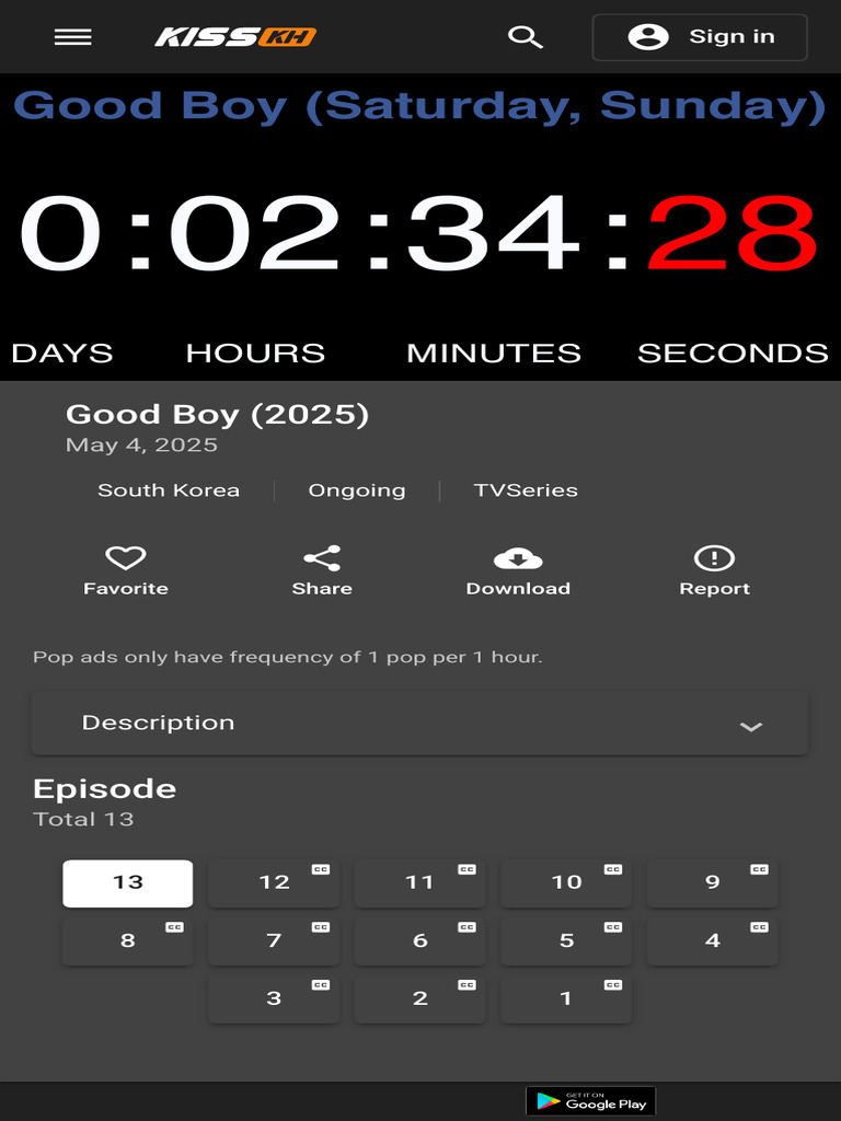 Good Boy (2025) Episode 13 Kisskh | PDF