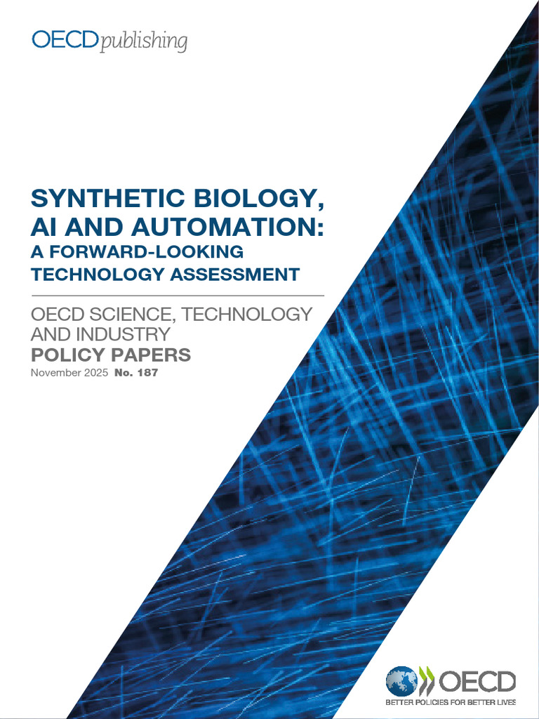 [2025] Synthetic Biology AI and Automation - OECD | PDF | Artificial ...