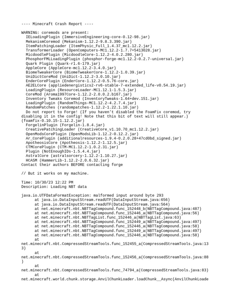 crash-2023-10-30_12.22.59-server | PDF | Java Virtual Machine ...