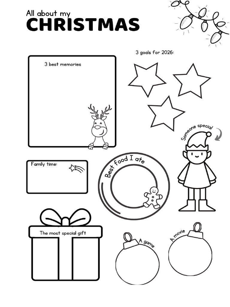 All About My Christmas | PDF