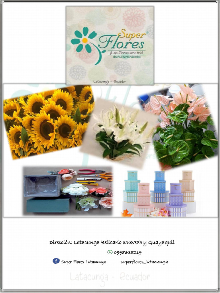 Catalogo Super Flores_arreglos Iglesias.cleaned | PDF