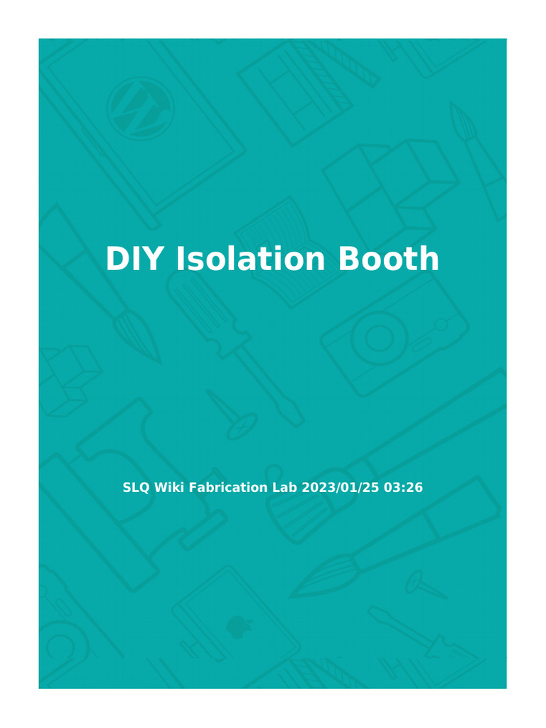Diy Isolation Booth-1 | PDF | Electrical Engineering | Electronics