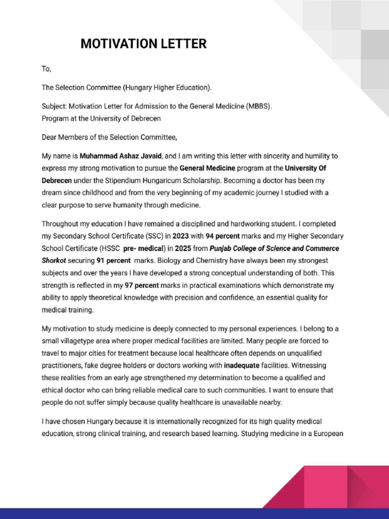 Muhammad Ashaz Javaid-1932990.Ashaz Javaid M.L HUNGARY | PDF