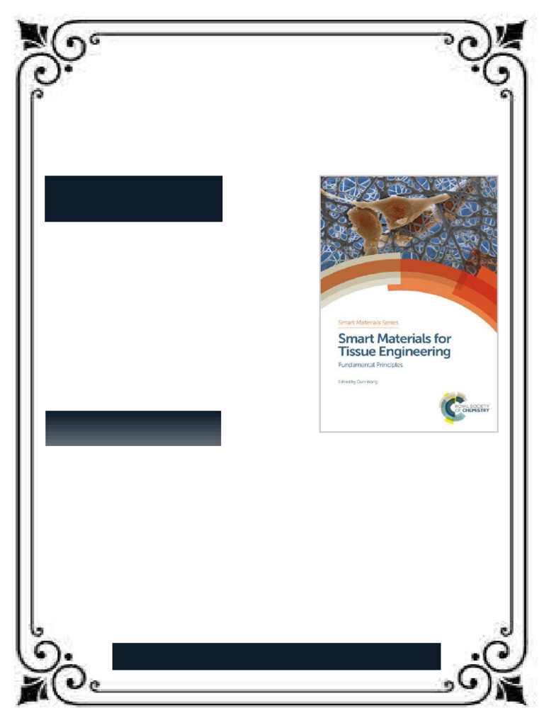 Smart Materials for Tissue Engineering Fundamental Principles Qun Wang ...