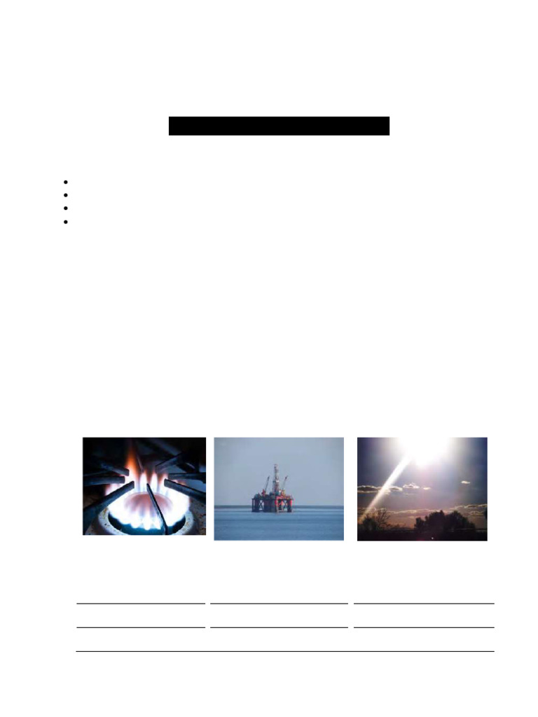 Grade 7 Energy Sources Overview | PDF | Greenhouse Effect | Fuels