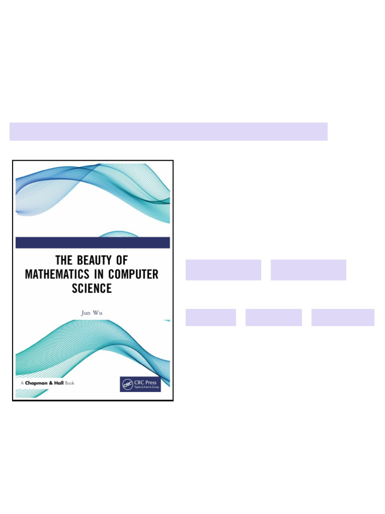 Beauty of Mathematics in Computer Science The newest edition 2025 | PDF