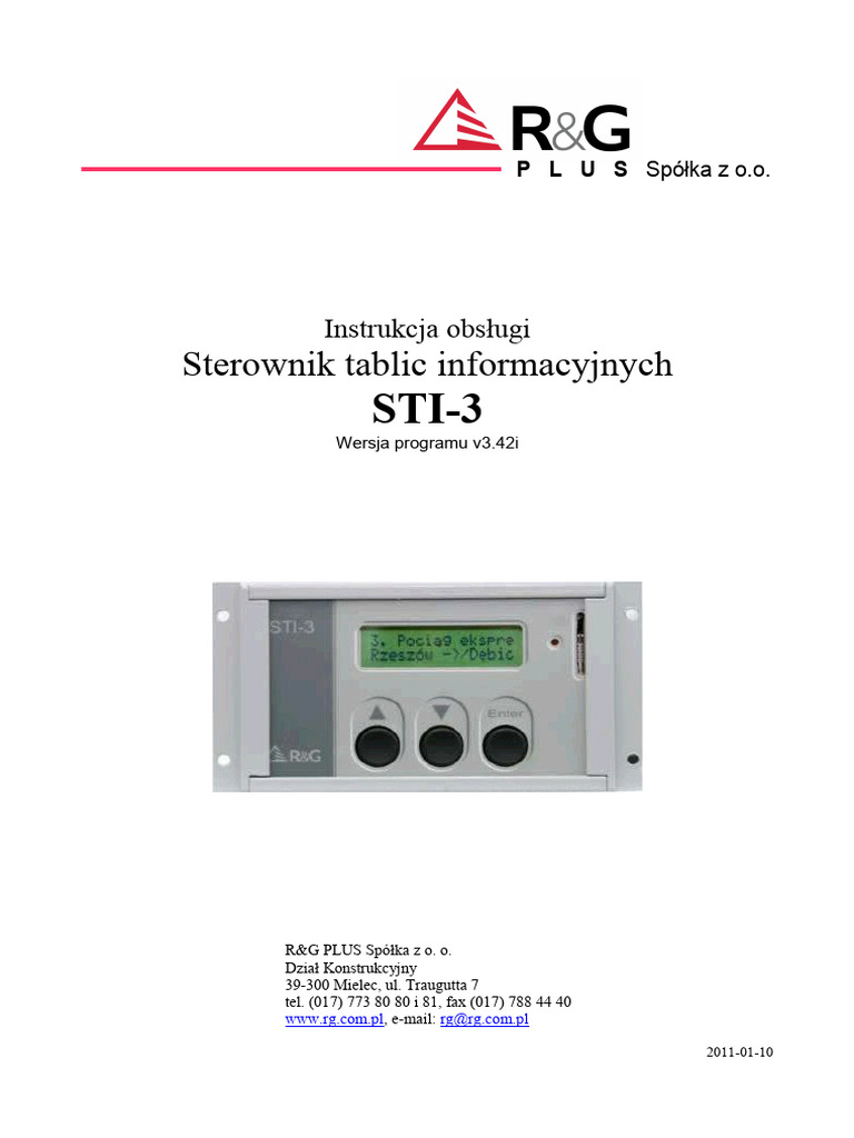 Sti-3 R&G | PDF