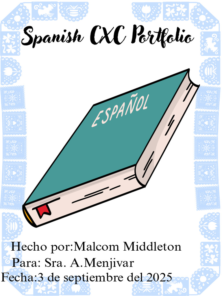 Spanish CXC Portfolio | PDF