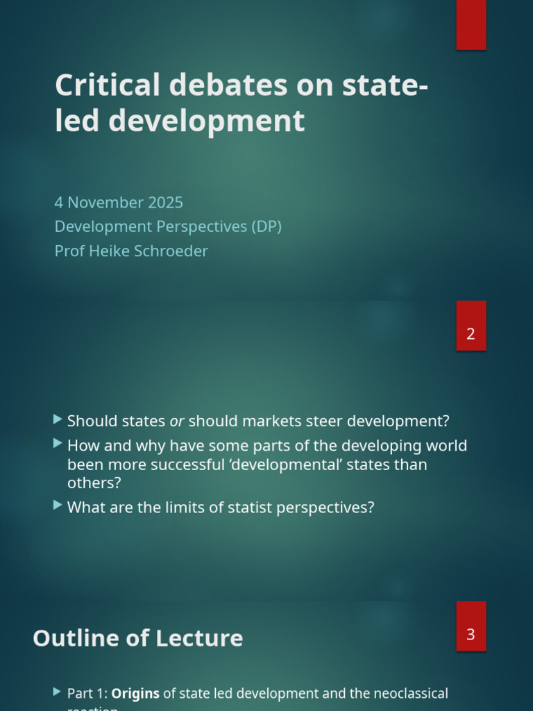 State-Led Development: Key Debates | PDF | Economics | East Asia