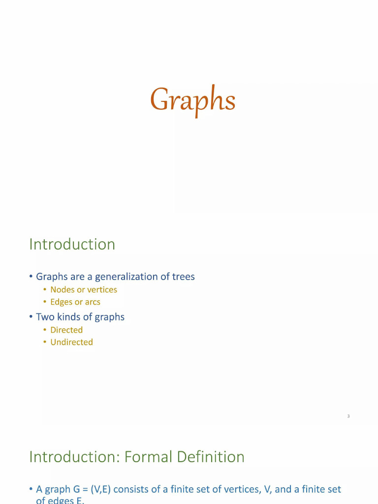 Introduction To Graph | PDF