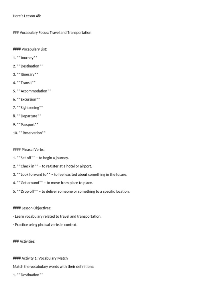 Lesson 48 | PDF