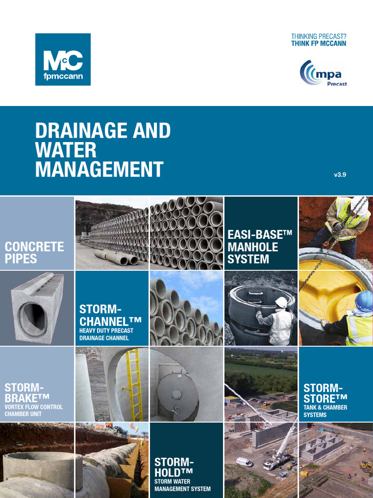 Drainage_Water_Management_2023_LR_v3.9 | PDF | Concrete | Precast Concrete