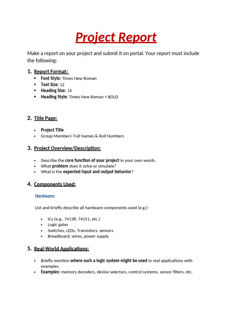 Project Report | PDF