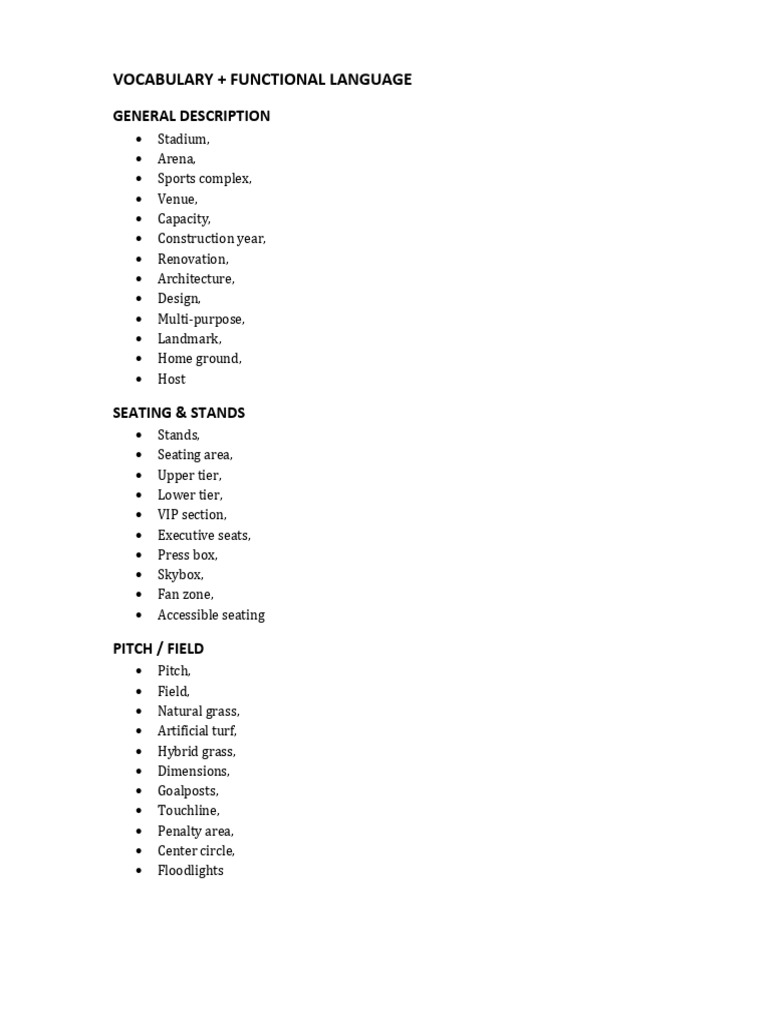 Vocabulary List | PDF | Cuisine | Soup