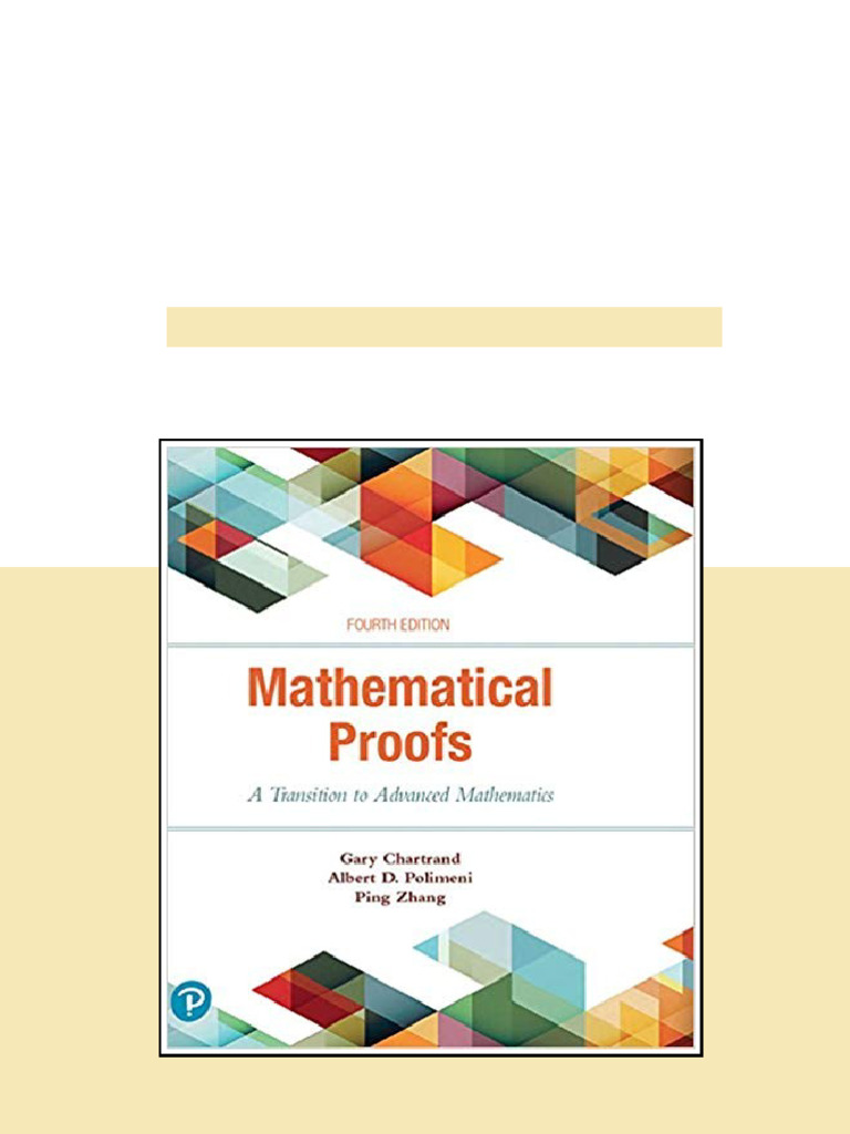 (Original PDF) Mathematical Proofs: A Transition to Advanced ...