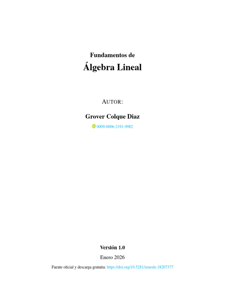 Fundamentos de Algebra Lineal | PDF | Matriz (Matemáticas) | Función ...