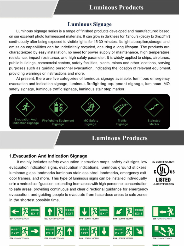 Luminous Signage | PDF
