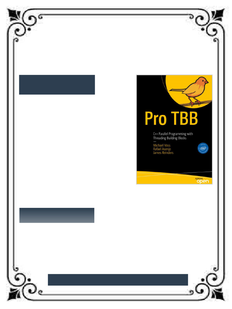 Pro TBB C Parallel Programming with Threading Building Blocks 1st ...