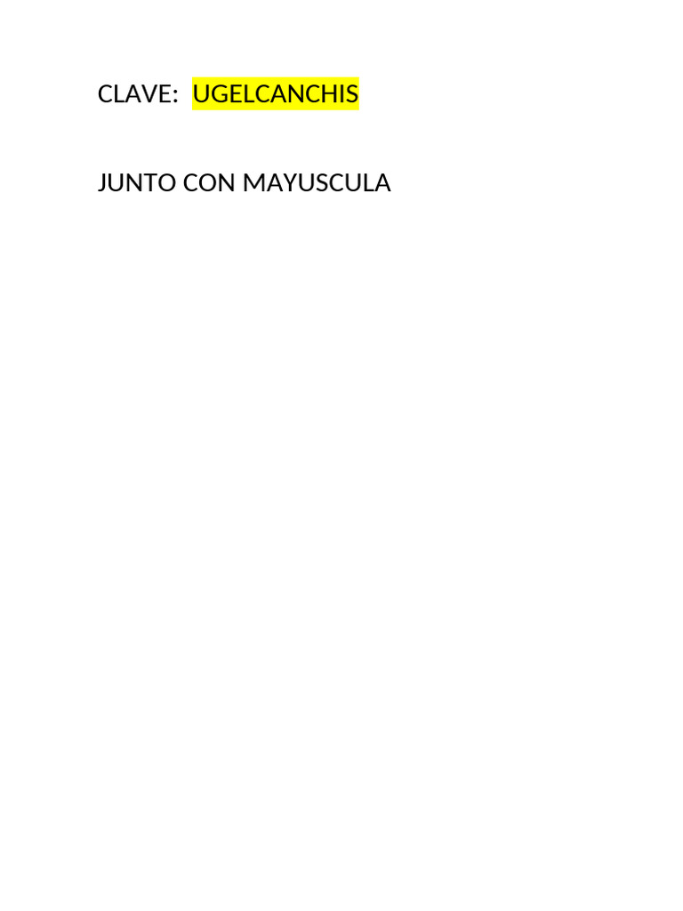 6.1 Clave Del Excel (1) | PDF