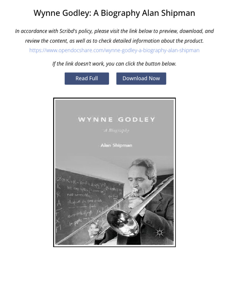 Wynne Godley: A Biography Alan Shipman | PDF | Economics