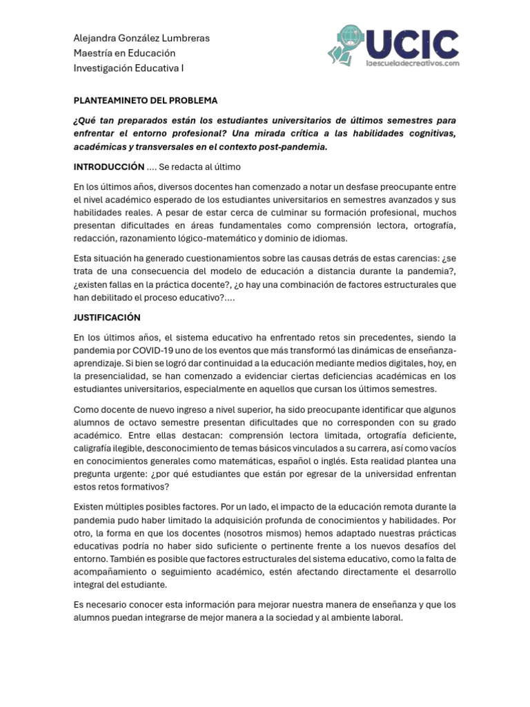 ACTV 3 AVANCE 3 | PDF | Enseñando | Aprendizaje