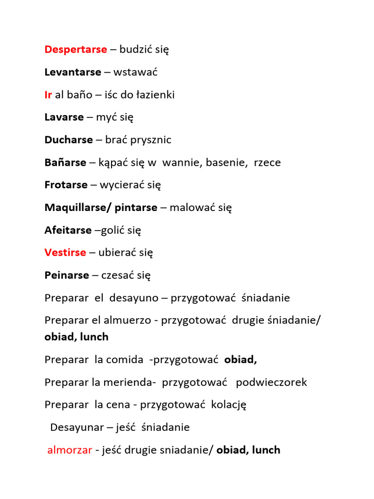 czasowniki-1.0 | PDF