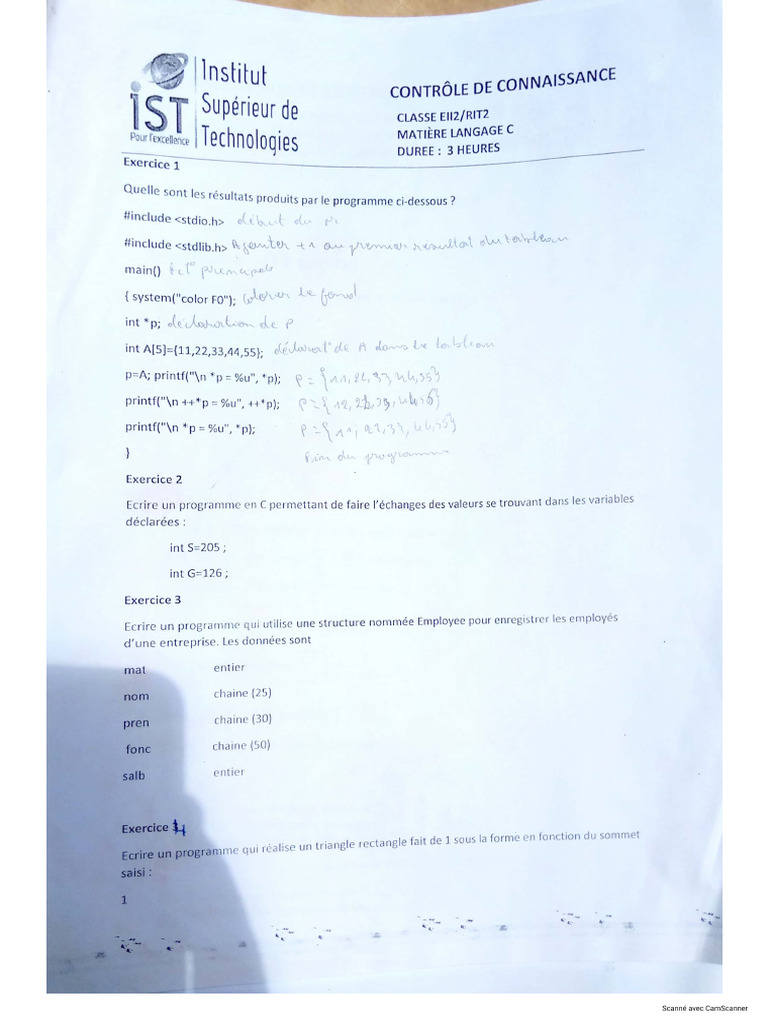 Anciens Sujets L2 | PDF