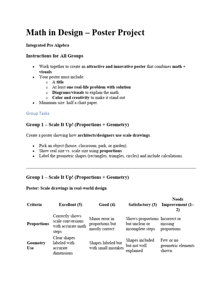 Math in Design | PDF | Mathematics | Geometry