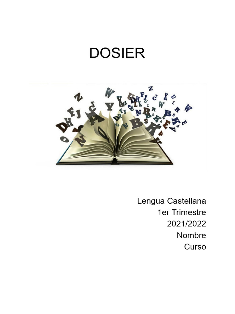 Plantilla Portada Dosier | PDF
