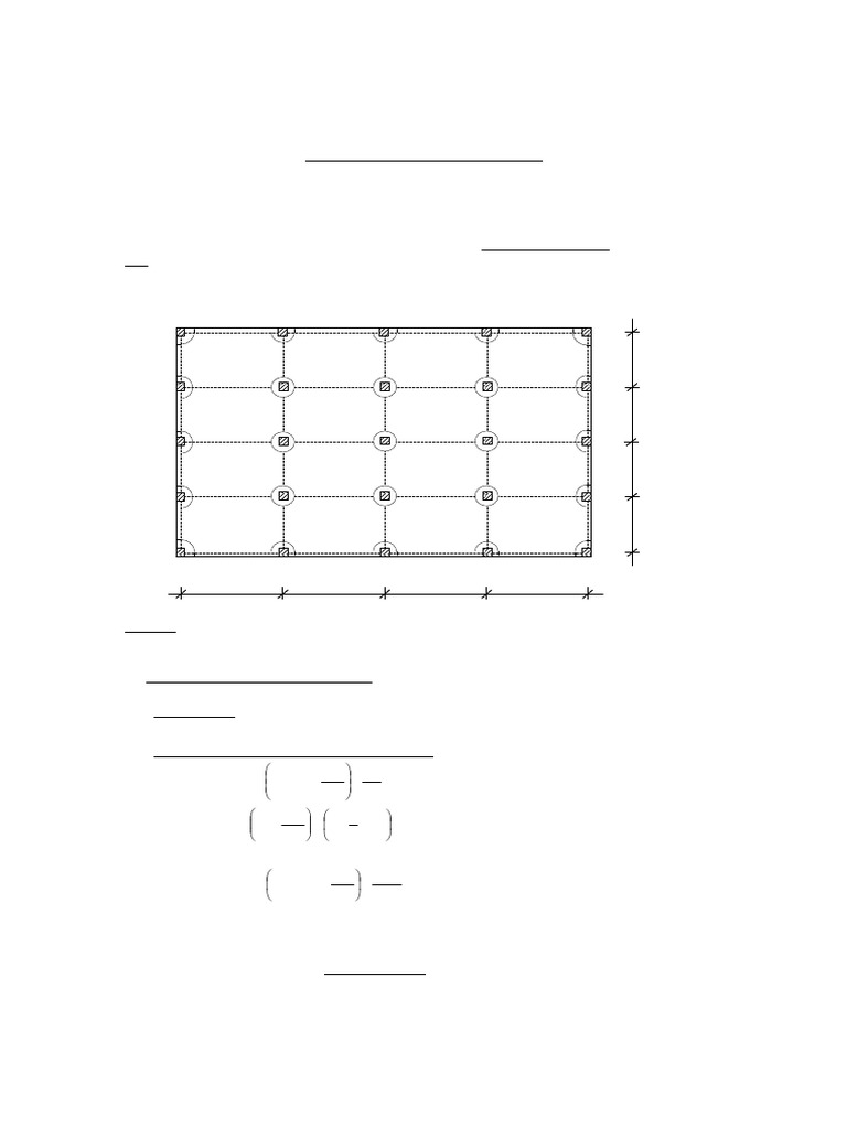 flat slab Example | PDF | Mechanical Engineering | Structural Engineering
