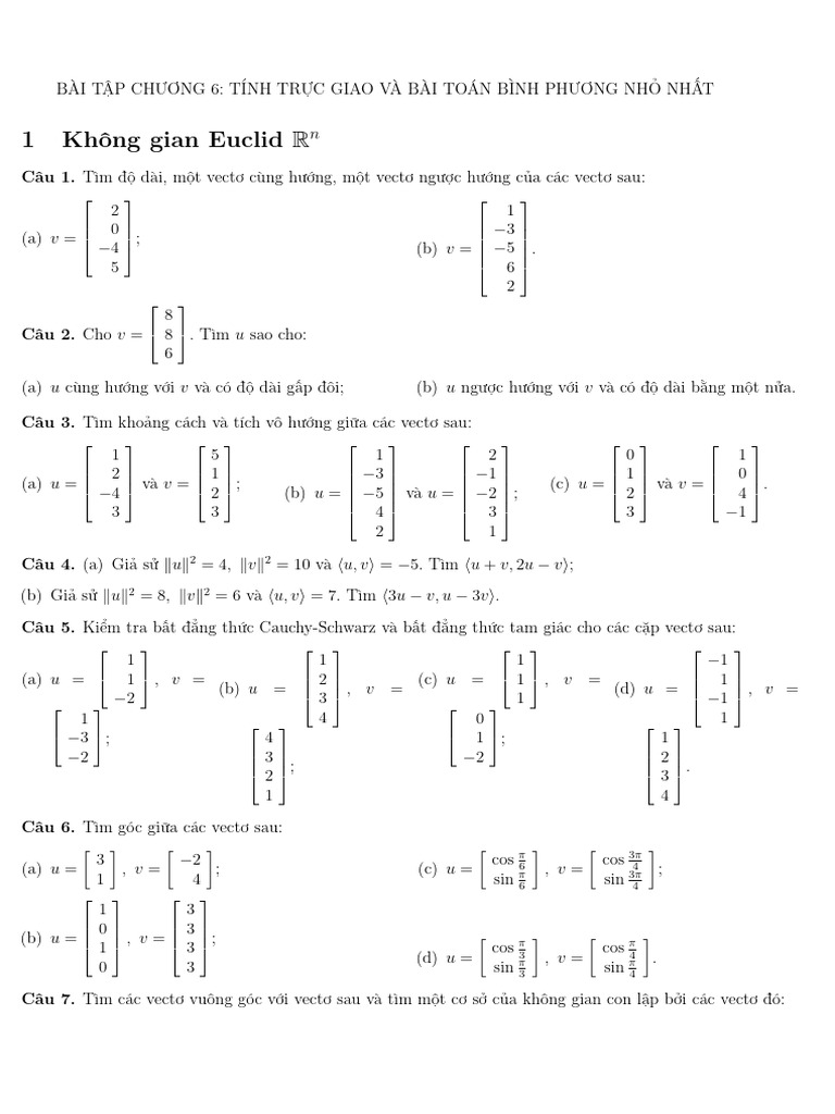 Chapter6 Exercises (1) | PDF