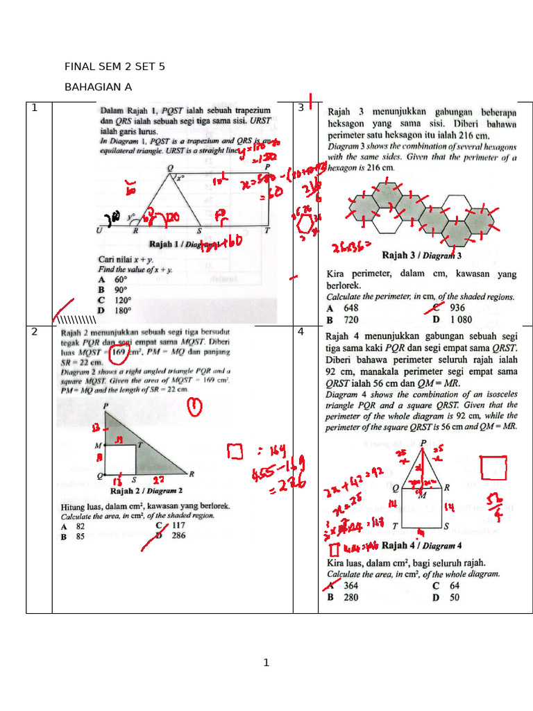 FINAL SEM 2 SET 5 | PDF