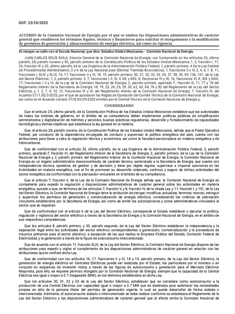 DOF - Diario Oficial de la Federación(2)PDF_251023_212644 (1) | PDF ...