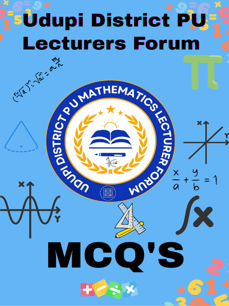 MCQ BANK | PDF | Matrix (Mathematics) | System Of Linear Equations