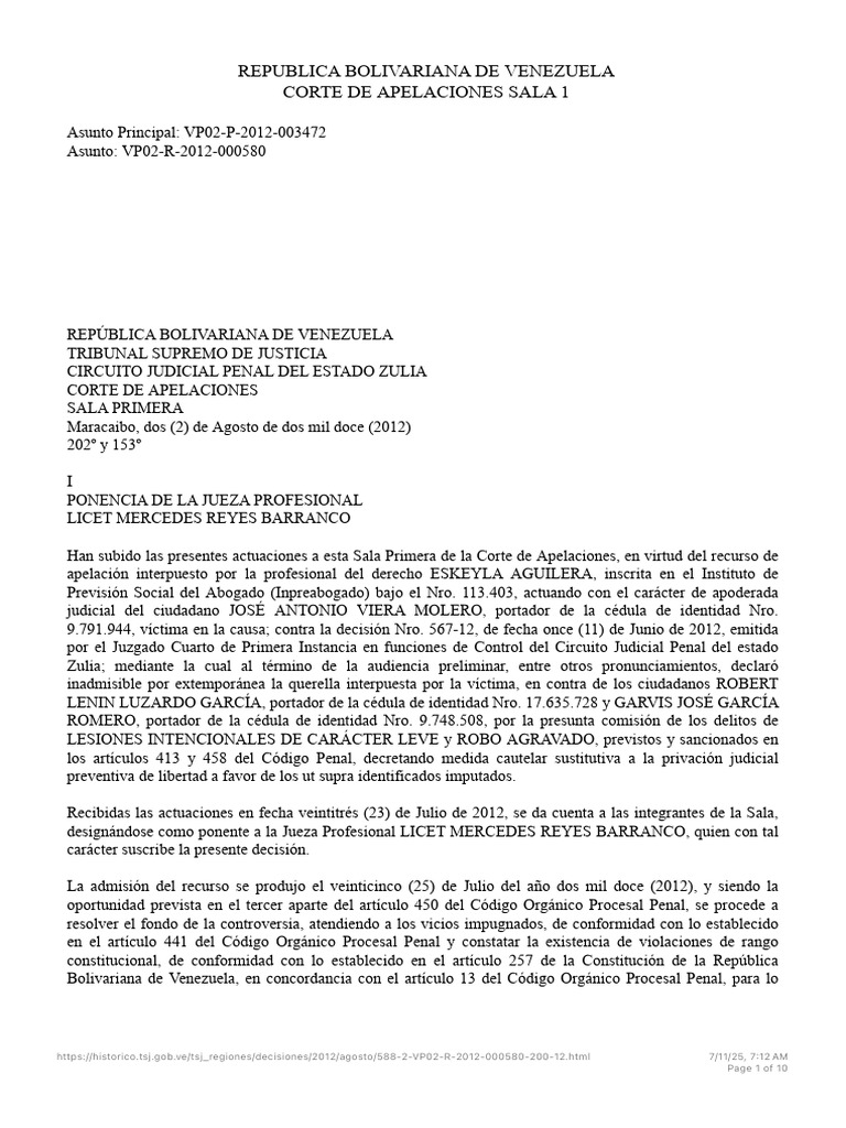 Rivas | PDF | Debido al proceso | Audiencia preliminar